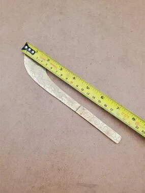 Other | Vintage Letter Opener Solid Brass Lightweight Envelope Slitter ...